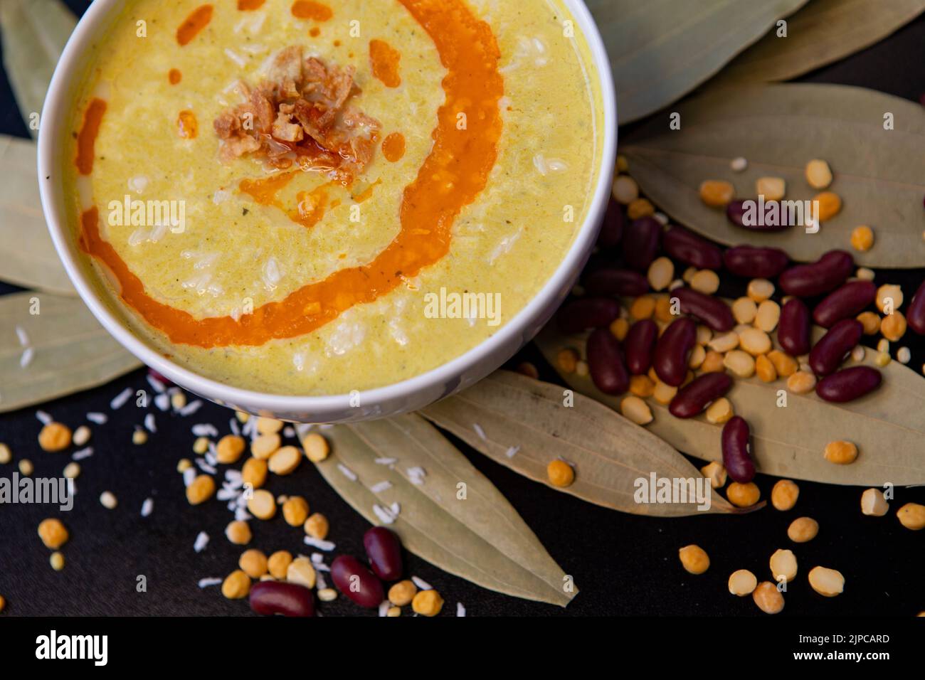 Traditional indian food with a lot of spises Stock Photo - Alamy