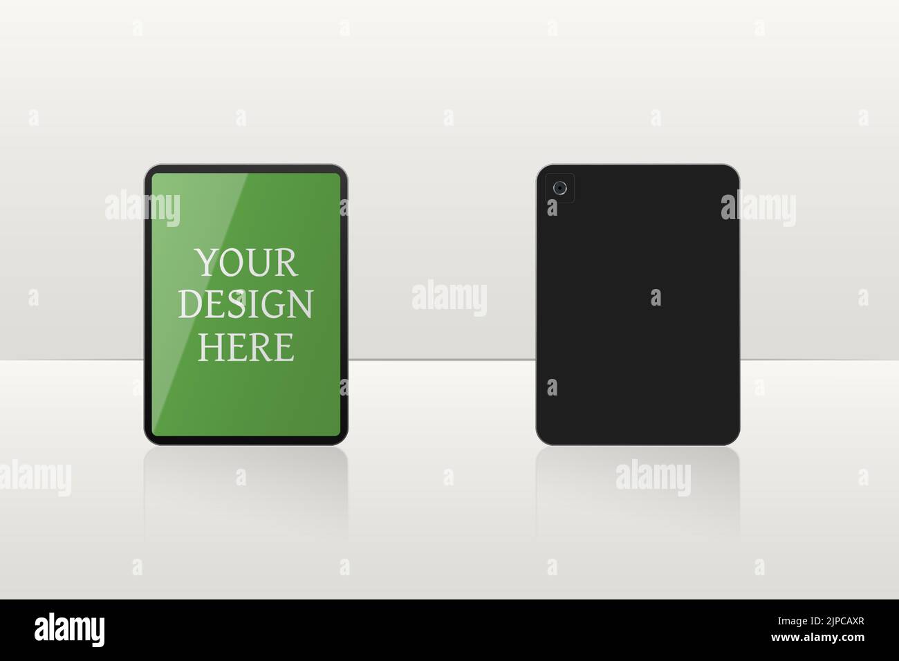 Green screen desktop pc Stock Vector Images - Alamy