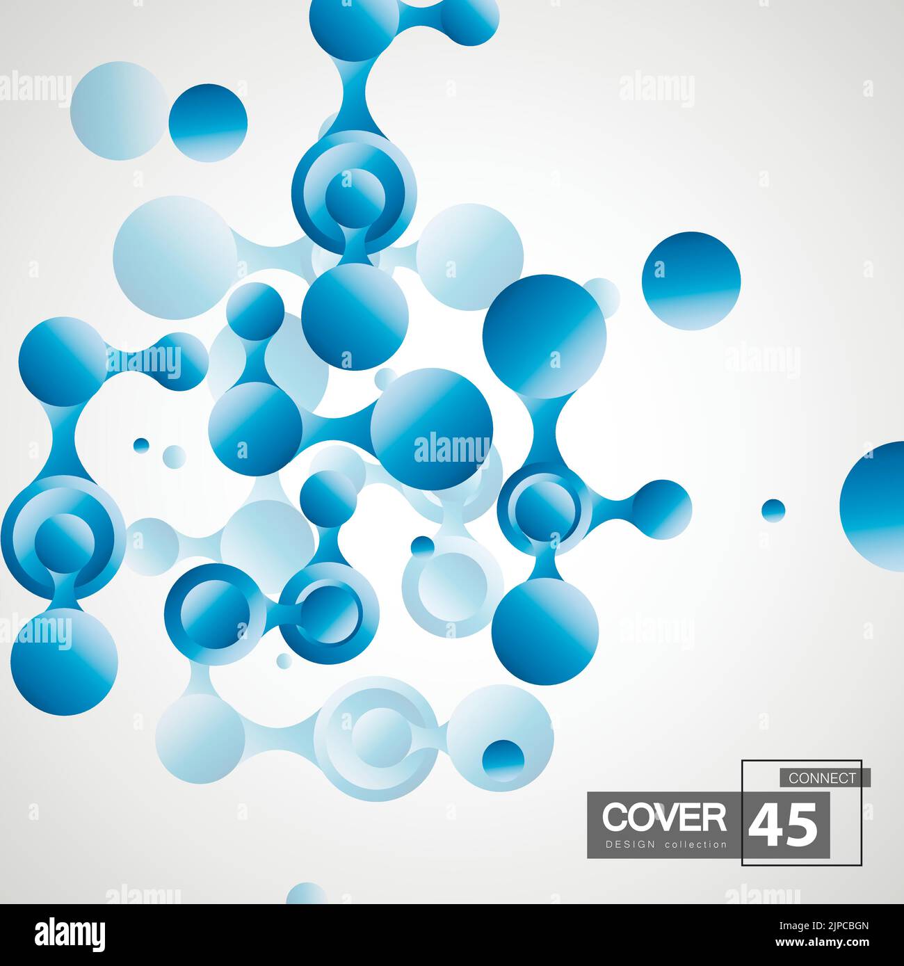 Connect Network Line Vector Node Background Abstract Technology Data Concept Stock Vector