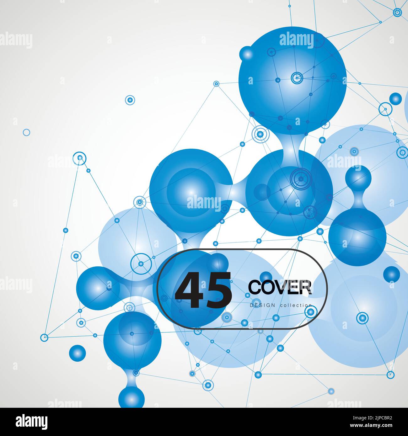 Abstract Technology Data Concept Net Communication Graphic Circle Digital Web Design Connect