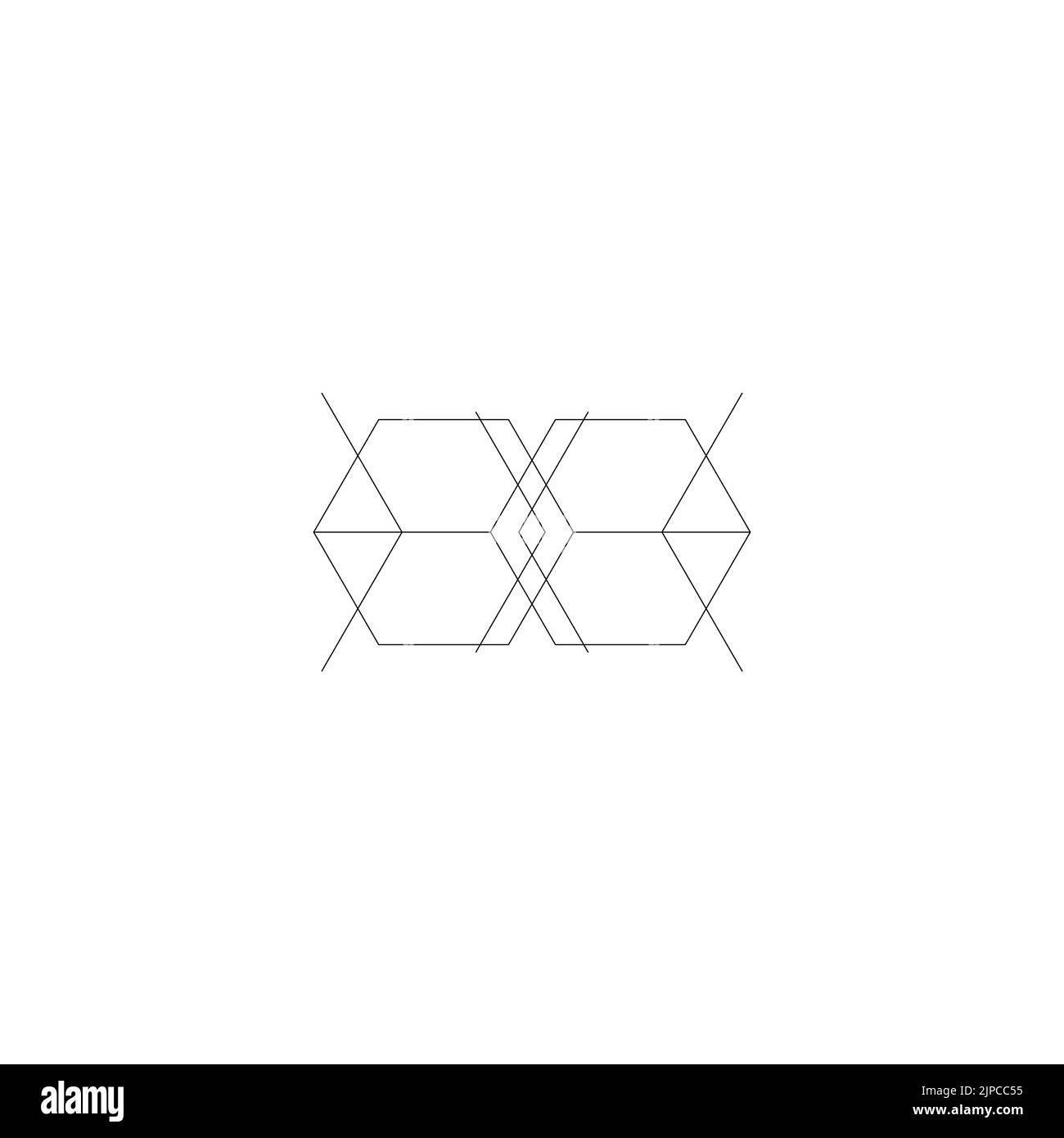 Hexagon for web background design. Modern infographic design template ...