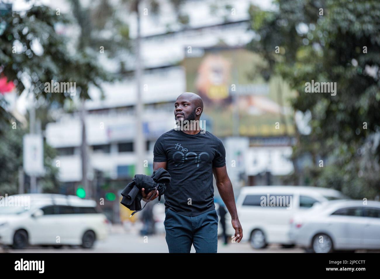 Isaya Evans On Location Outdoors Portraits In Nairobi Streets Stock ...
