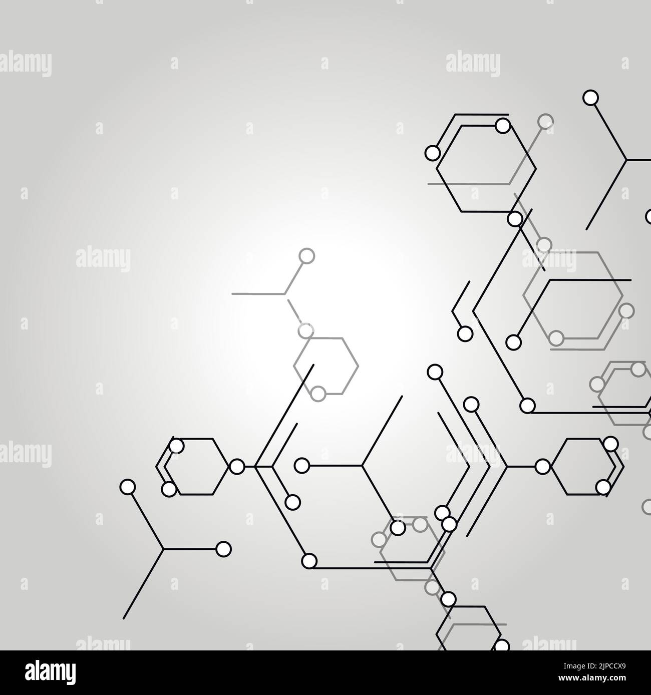 Connecting dots in abstract style. Abstract background technology ...