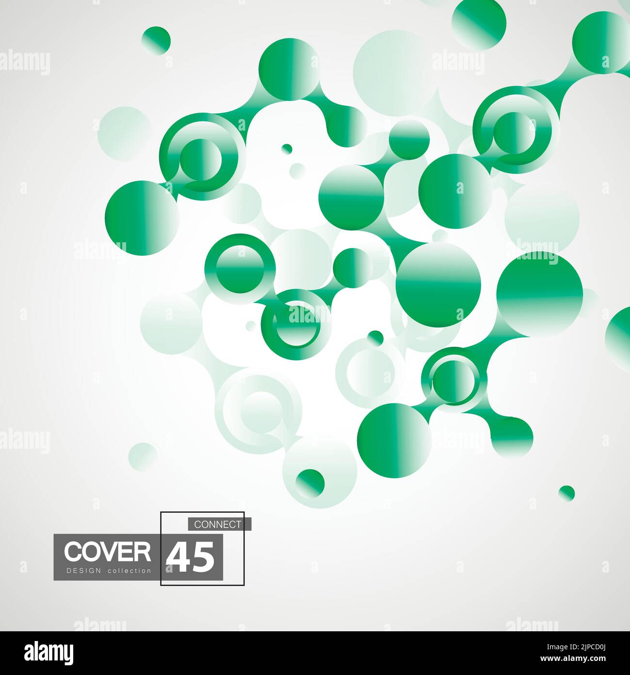 Connect network line. Vector node background. Abstract technology data ...