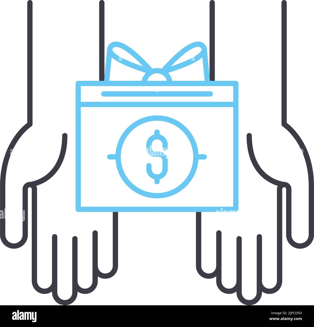 Birthday line icon pack Cut Out Stock Images & Pictures - Alamy