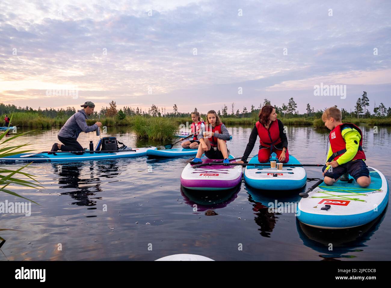 Silhouette man athlete swimming hi-res stock photography and images - Alamy