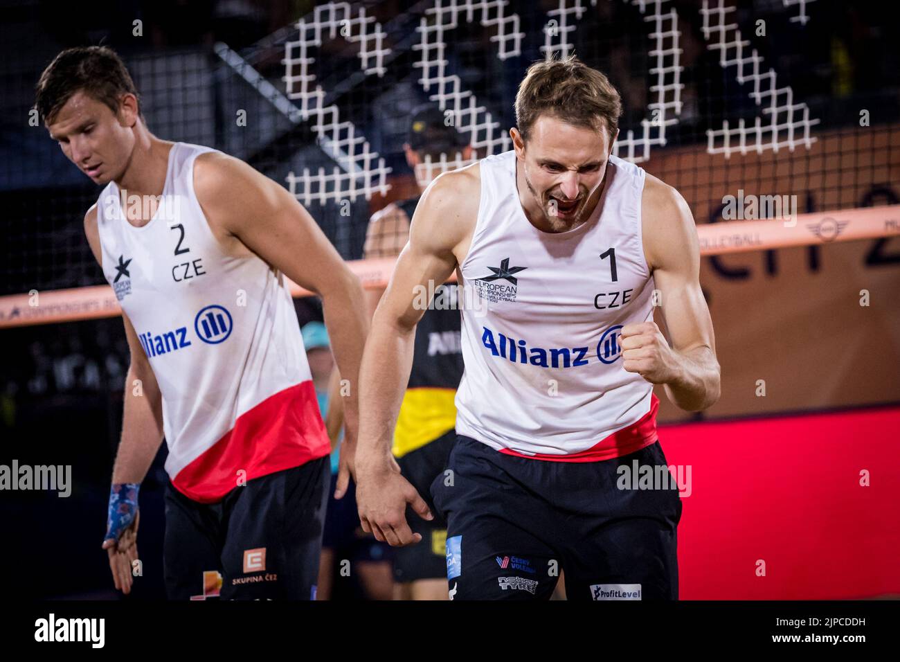 Ondrej Perusic (pictured right), David Schweiner (pictured left) of ...