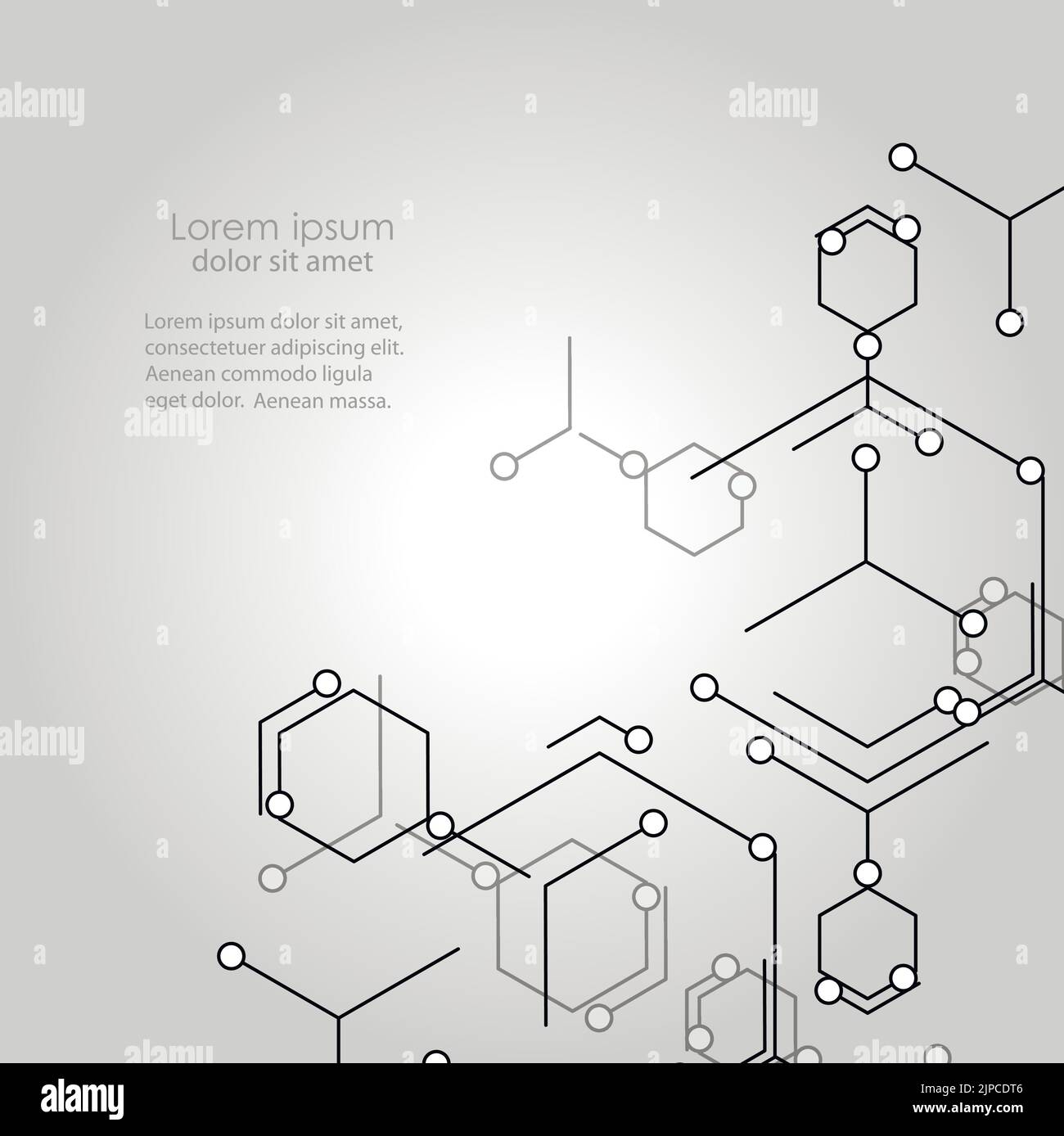 Connecting dots in abstract style. Abstract background technology ...