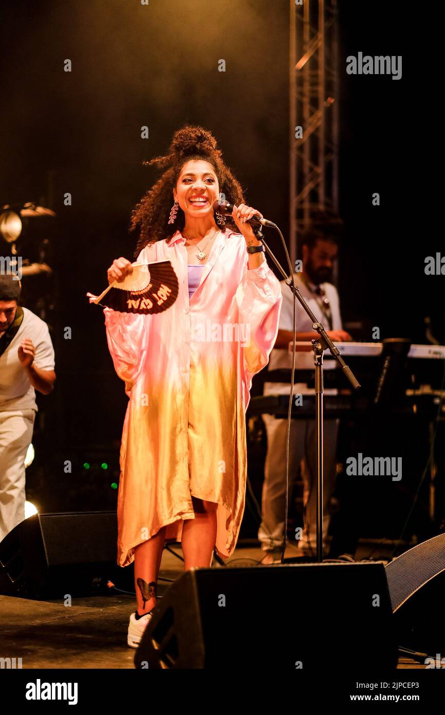 Hollie Cook photographed during the 40th WOMAD (World of Music arts and ...