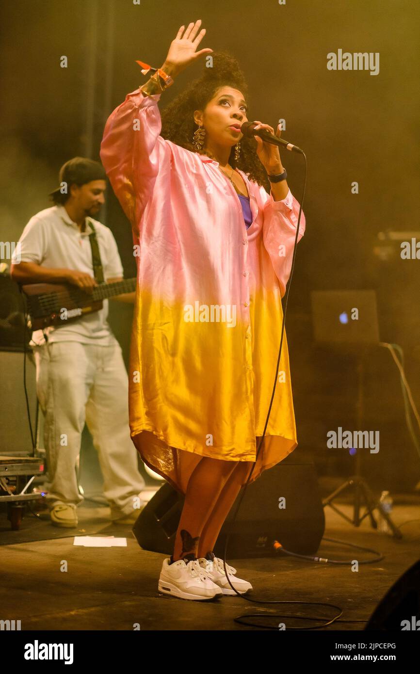 Hollie Cook photographed during the 40th WOMAD (World of Music arts and ...