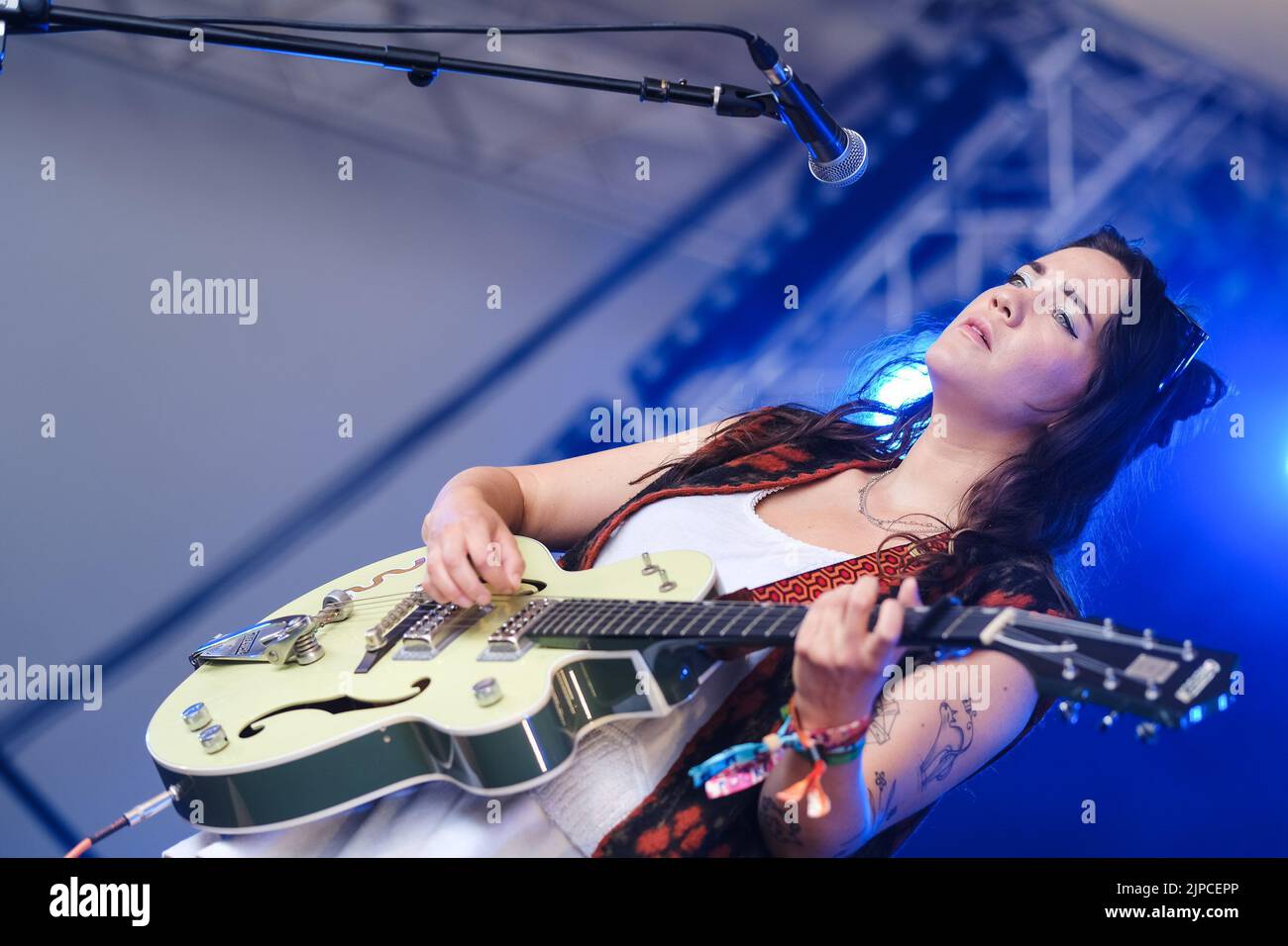Bess Atwell photographed during the 40th WOMAD (World of Music arts and ...
