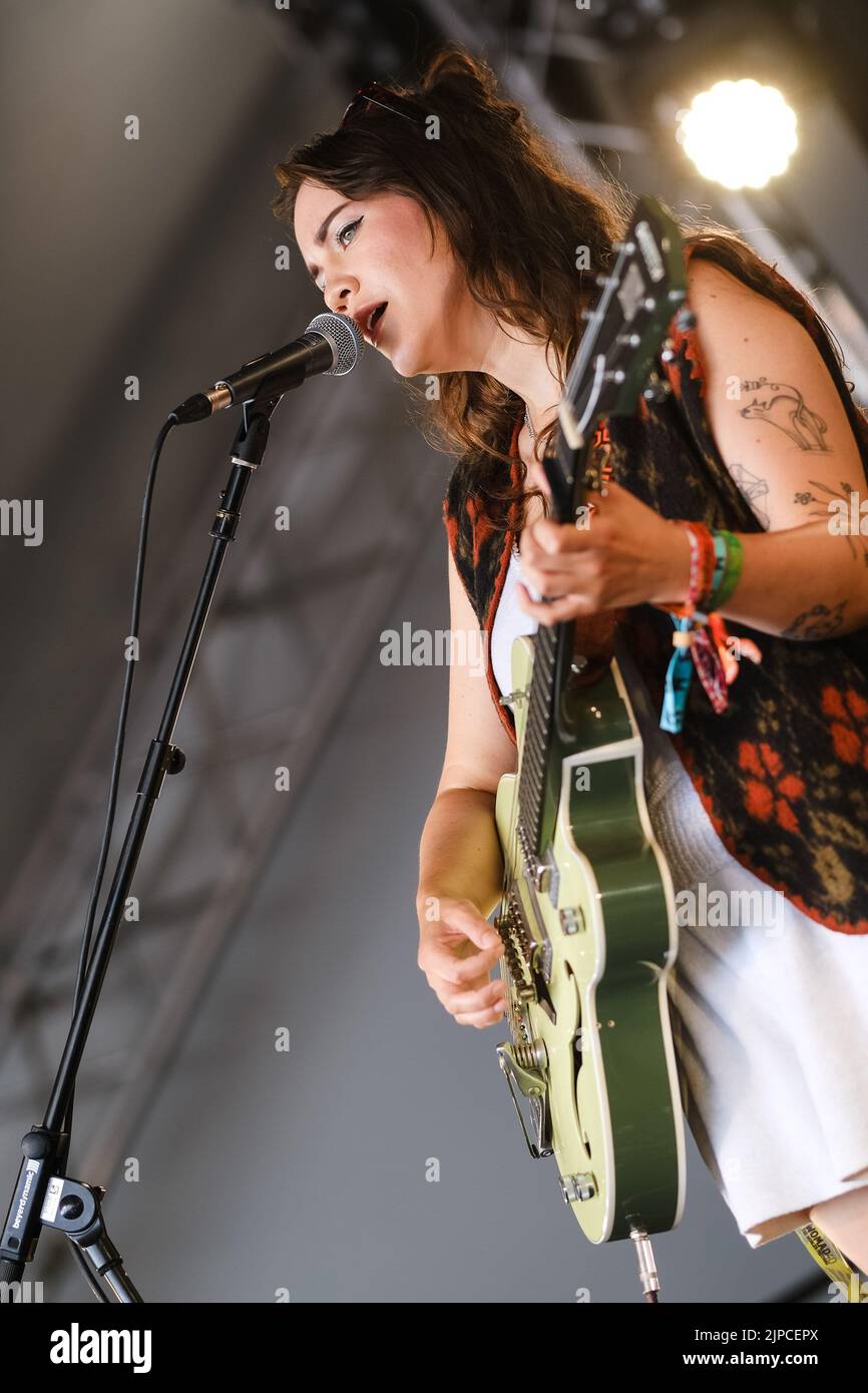 Bess Atwell photographed during the 40th WOMAD (World of Music arts and ...