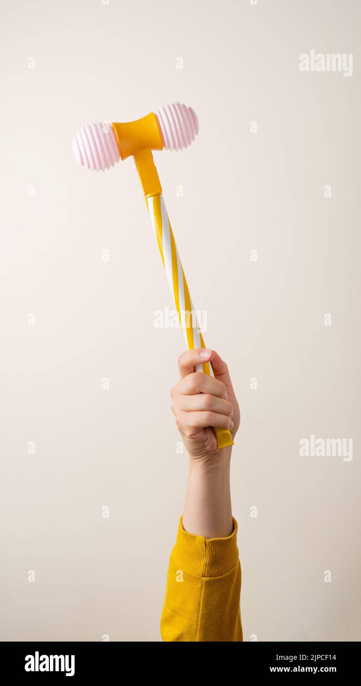 Toy hammer hi-res stock photography and images - Alamy