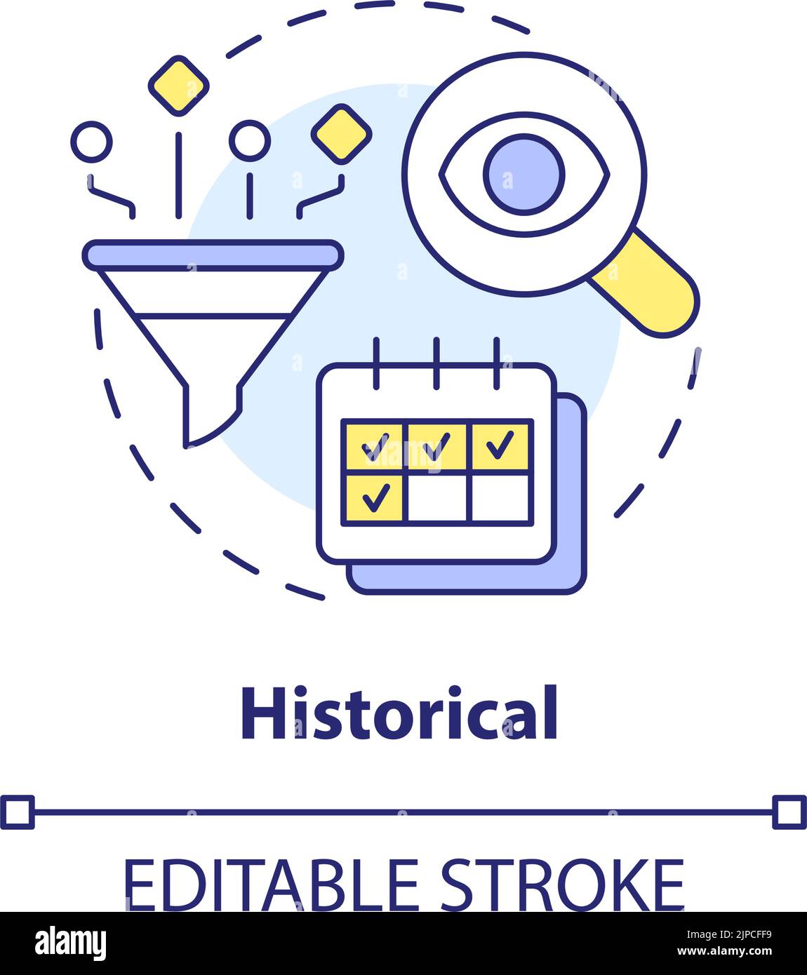 Historical concept icon Stock Vector Image & Art - Alamy