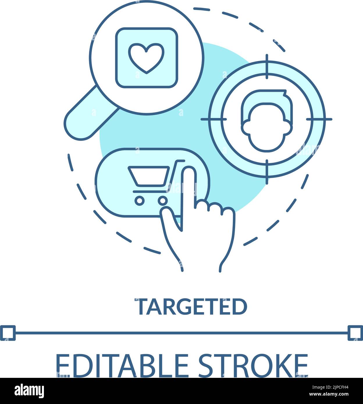 Targeted content Cut Out Stock Images & Pictures - Alamy