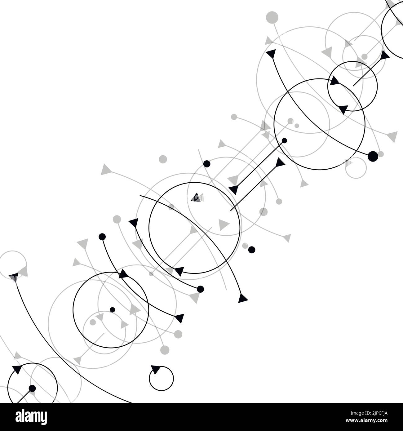 Molecular Cell Connection Internet Technology Biology Science Background Abstract Geometric