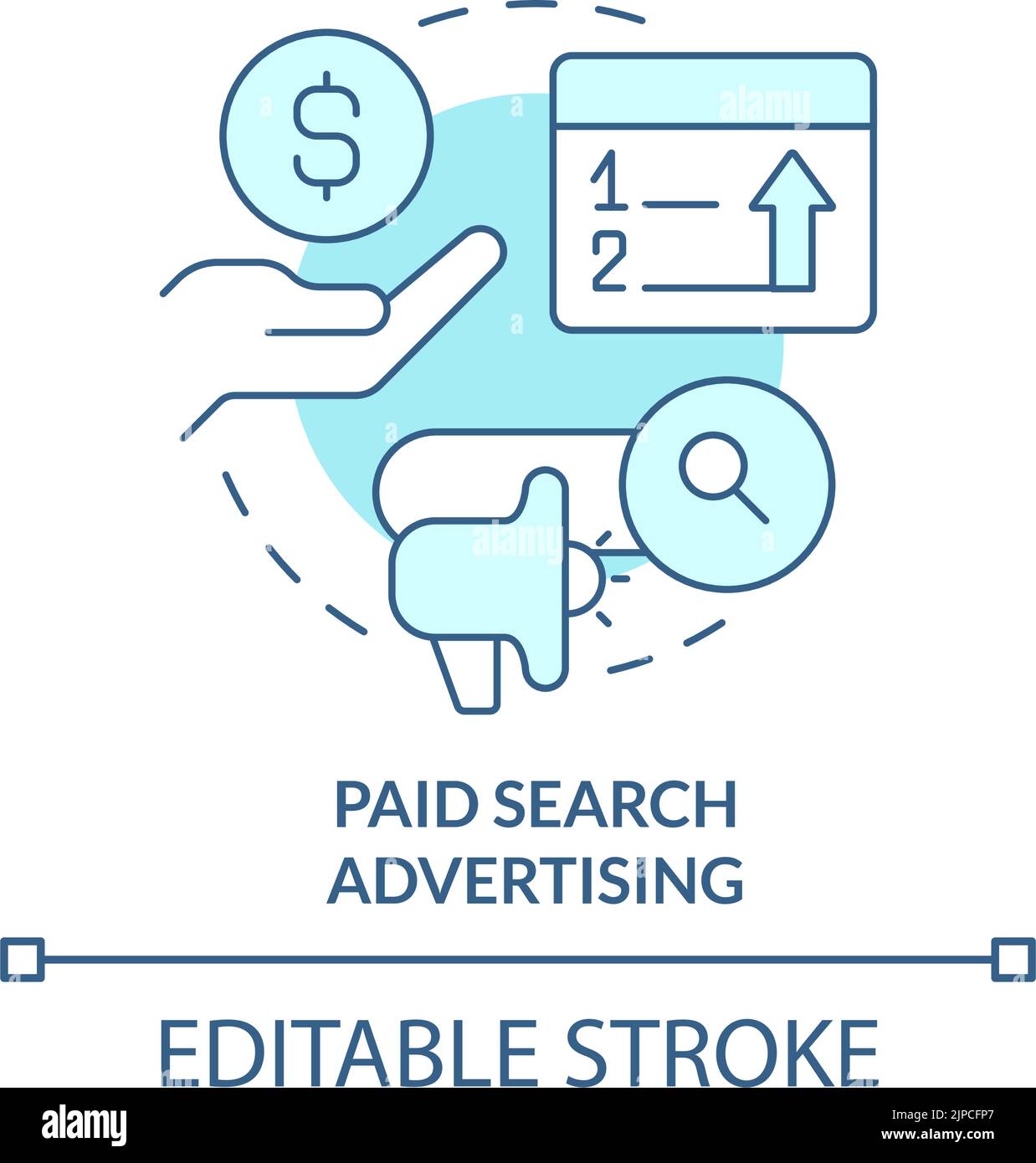 Sponsored ads Stock Vector Images - Alamy