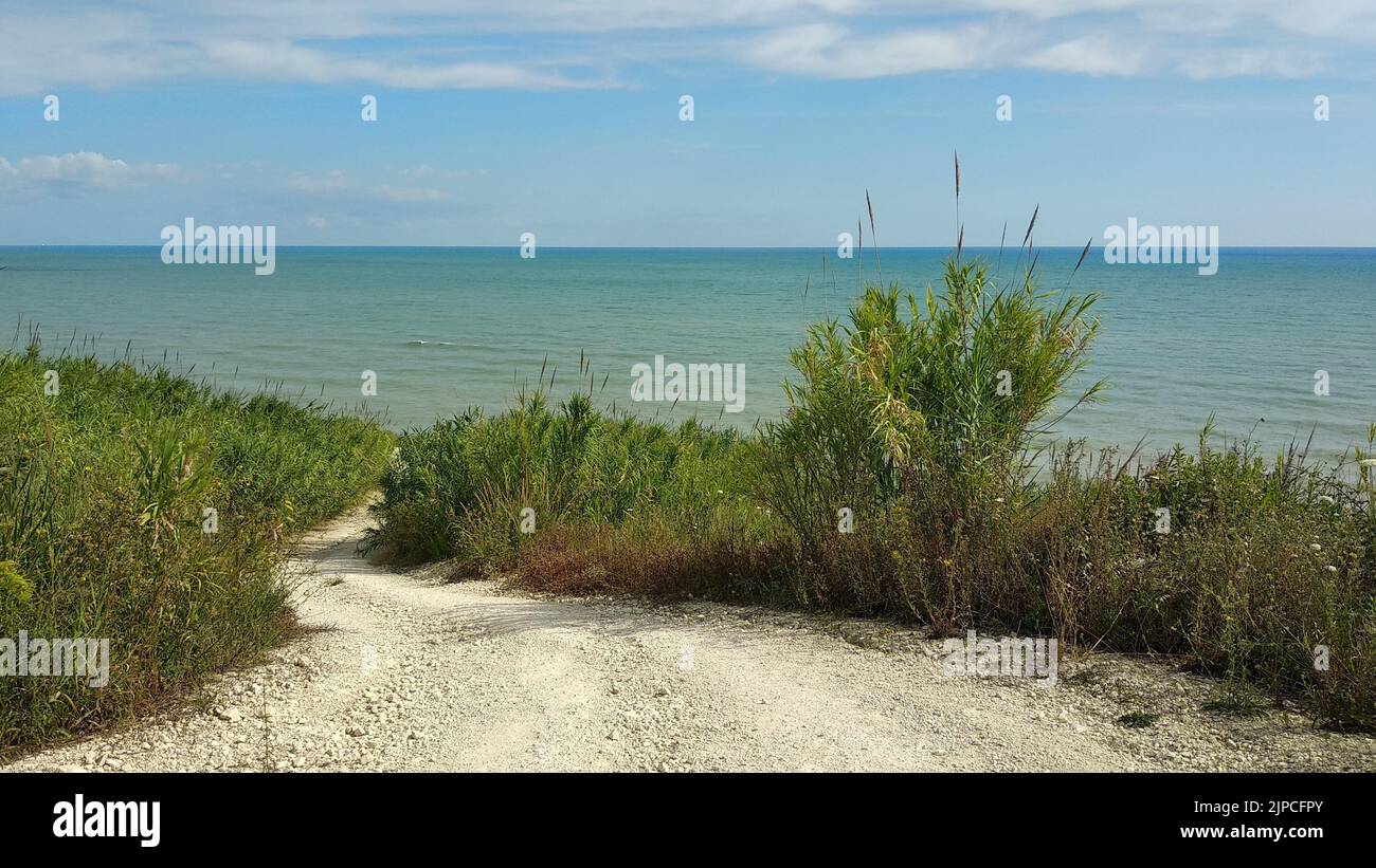 A path to the sea Stock Photo - Alamy