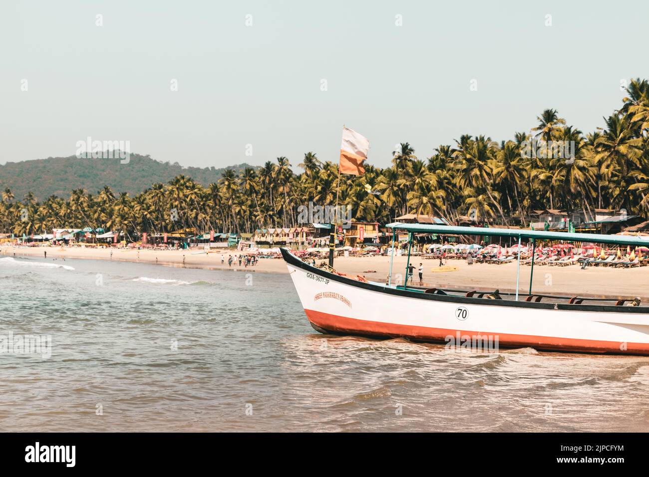 A sailing boat on the beach of Goa, India Stock Photo - Alamy