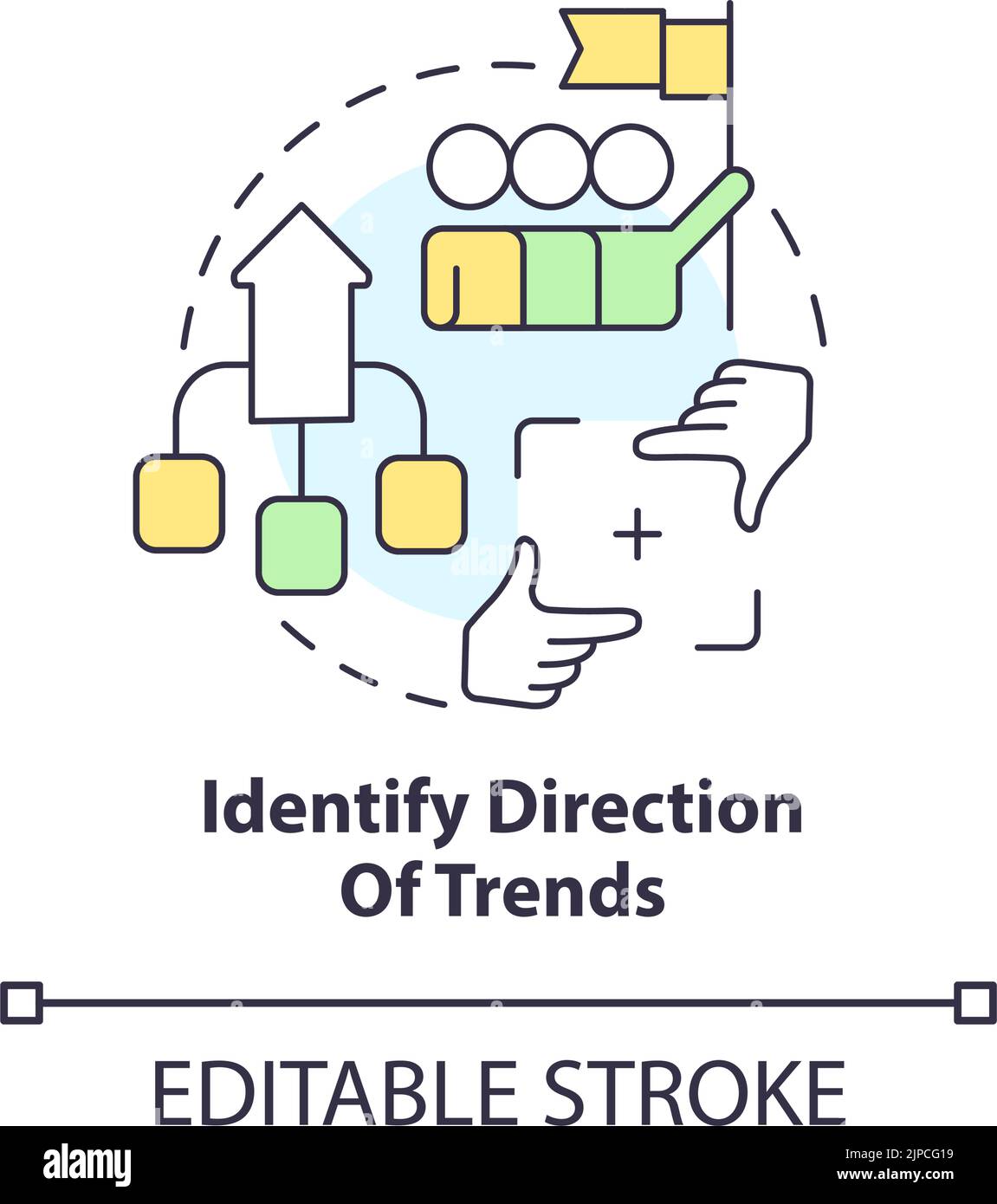 Identify trends Stock Vector Images - Alamy
