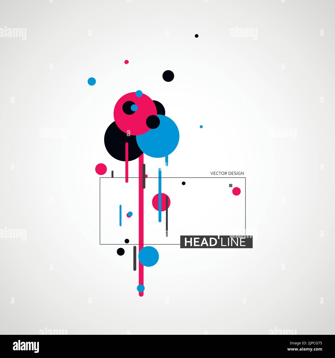 Modern molecules. Chemical laboratory research. Abstract technology ...