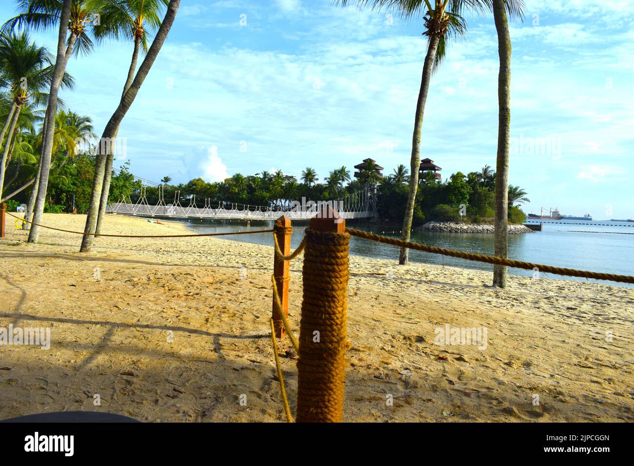 Palawan beach on sentosa hi-res stock photography and images - Alamy