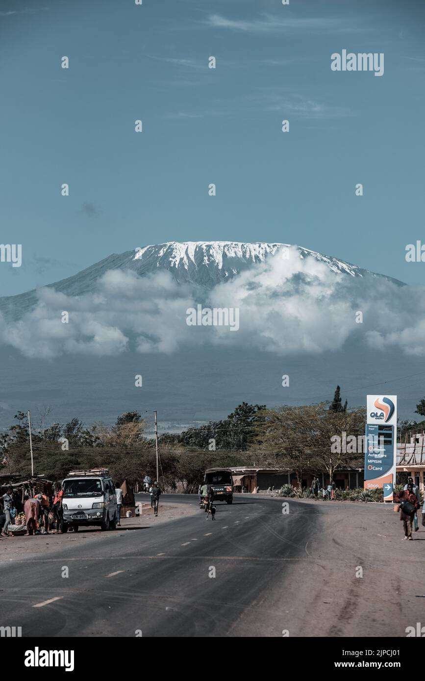 Kilimanjaro is the name of the tallest mountain in Africa. The mountain ...