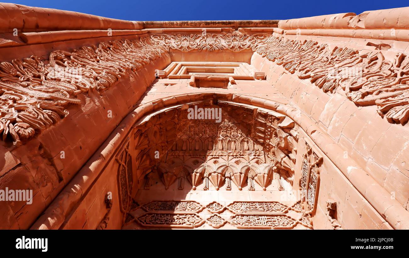 The Gate of Ishak Pasha Palace Stock Photo - Alamy
