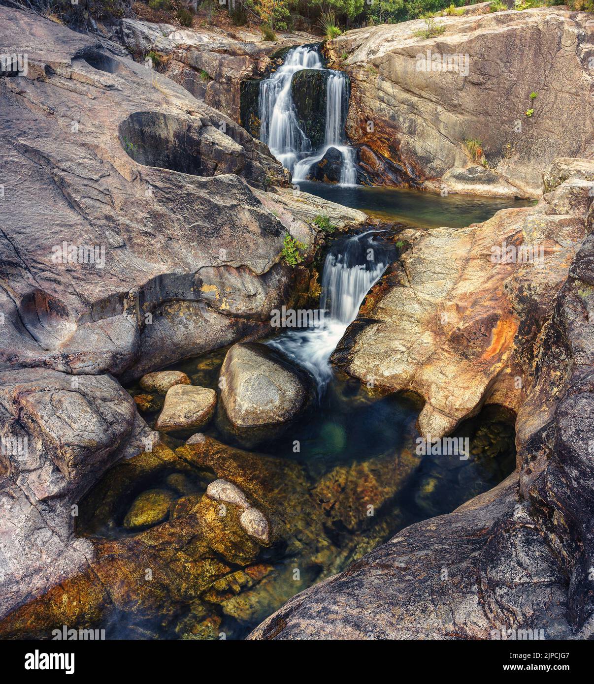 Natural pools of Loureza, Oia, Galicia, Spain Stock Photo - Alamy