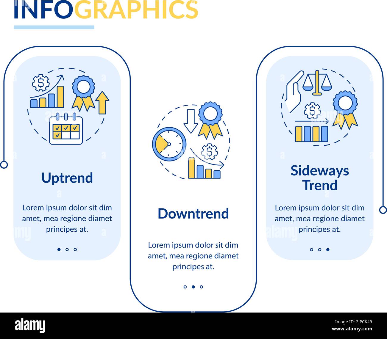 Types of trends rectangle infographic template Stock Vector Image & Art ...