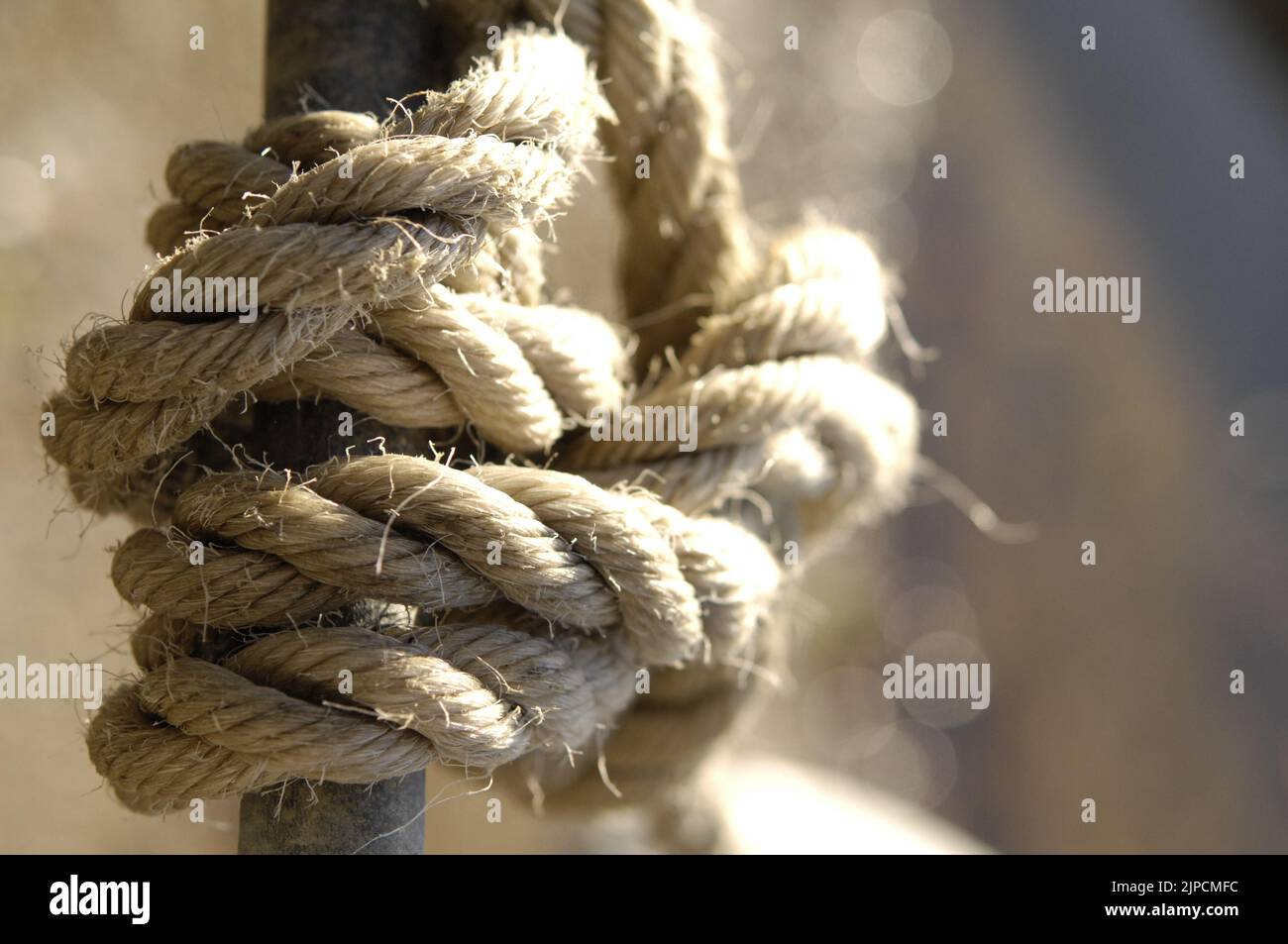 Synthetic hemp rope hi-res stock photography and images - Alamy