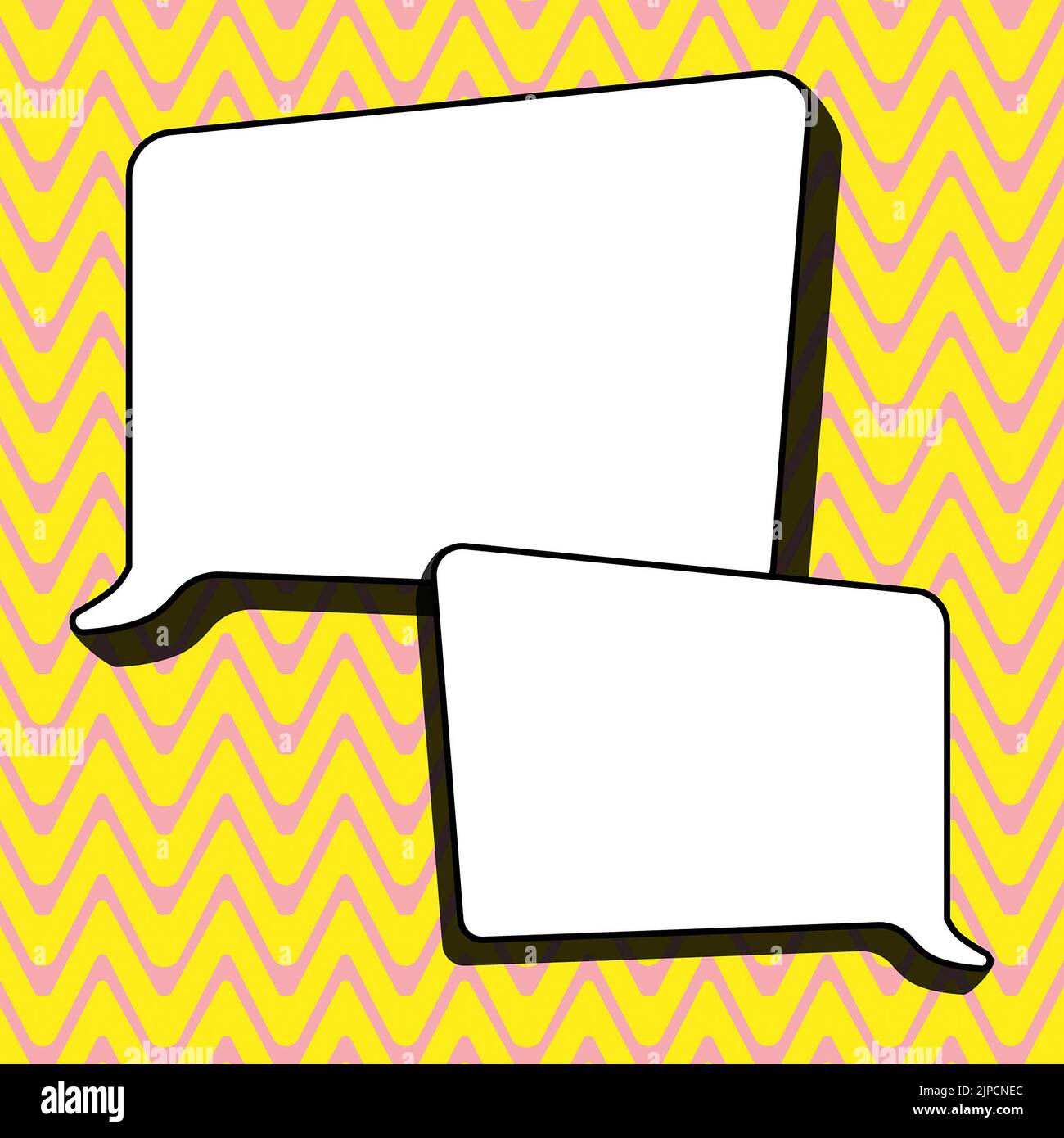 Design Drawing Of Some Comic Frames As Background With Speech Bubbles ...