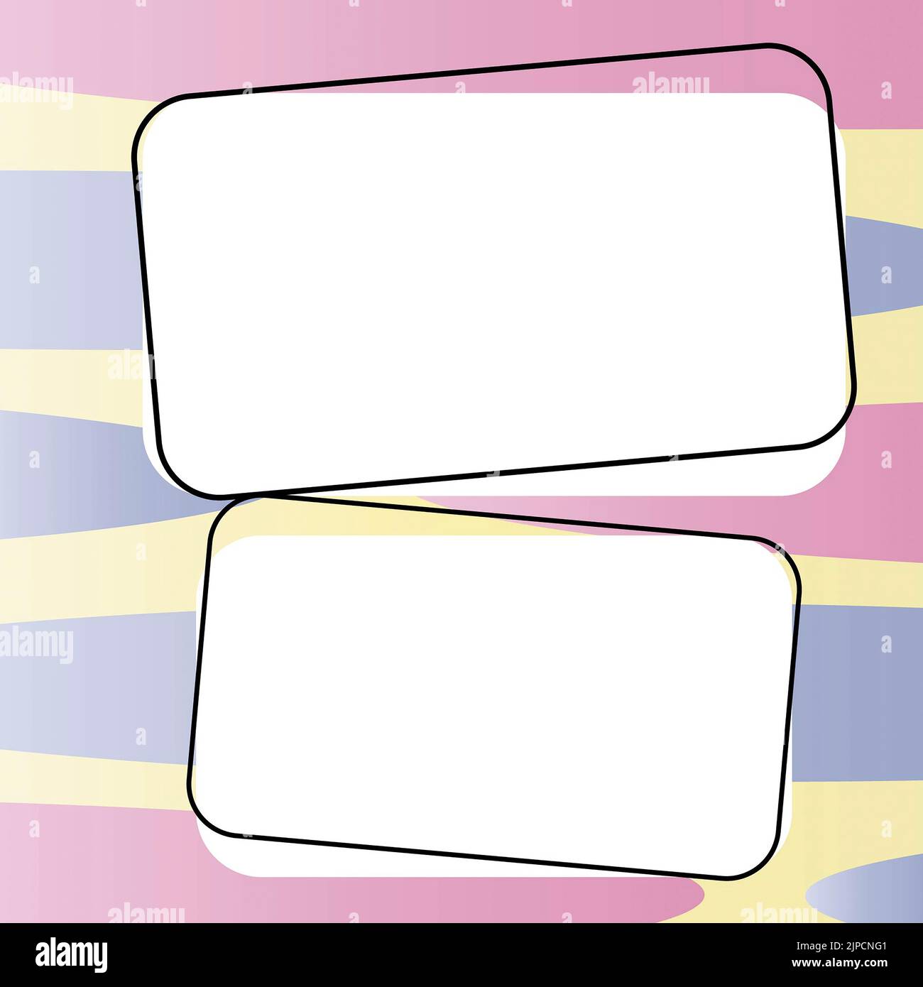 Design Drawing Of Some Comic Frames As Background With Speech Bubbles ...