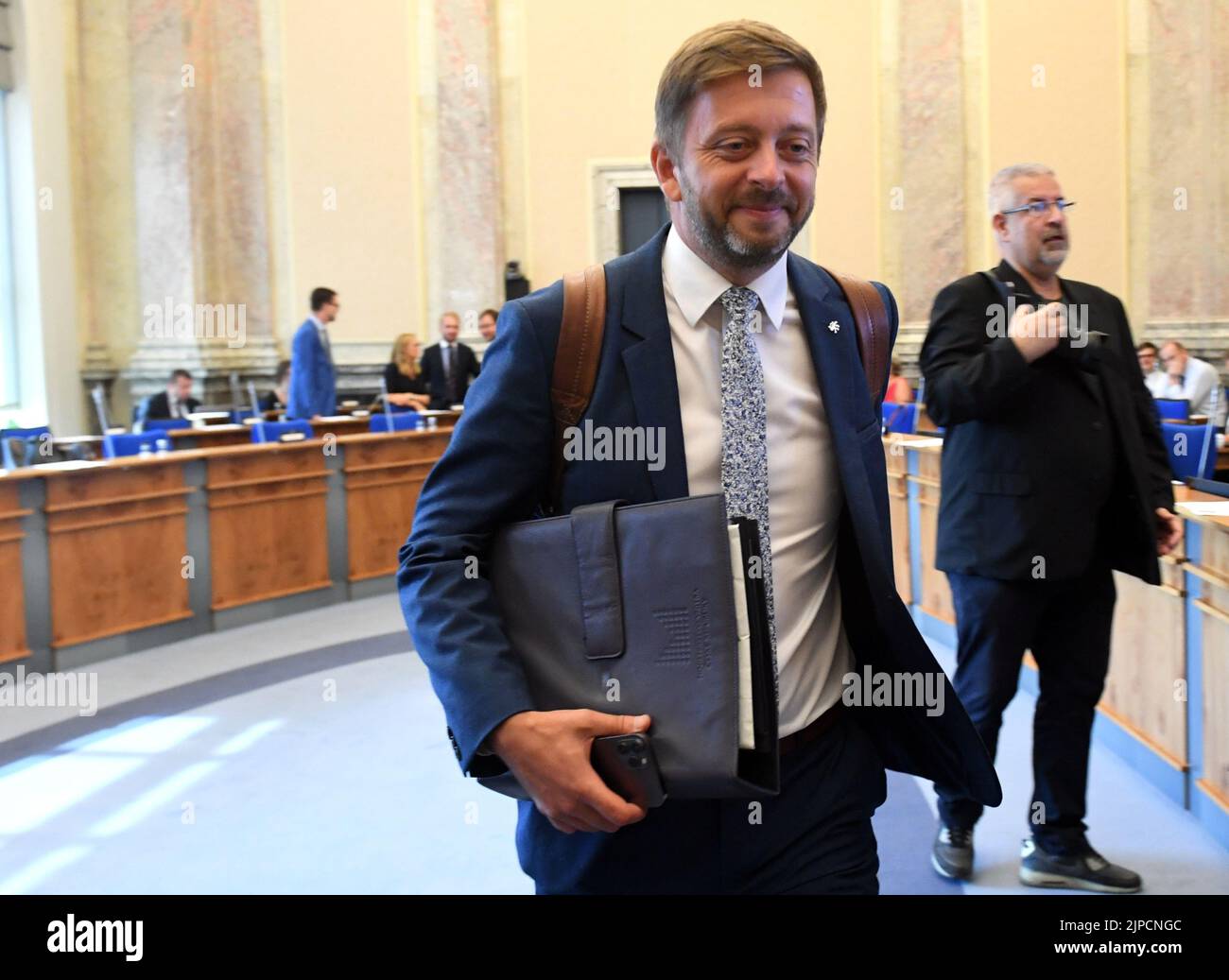 Prague, Czech Republic. 17th Aug, 2022. Interior Minister Vit Rakusan ...