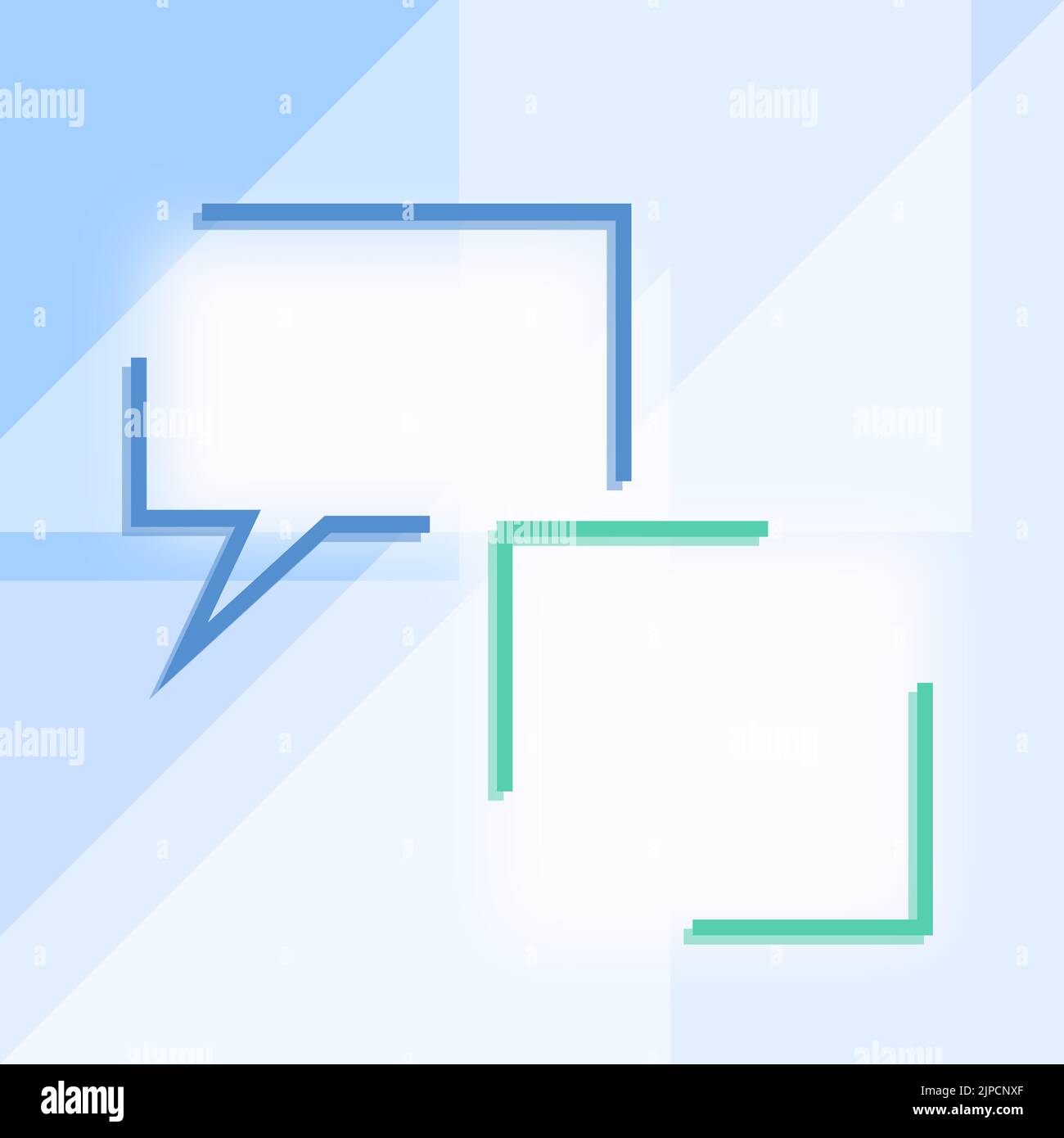 Thought Bubbles Representing Connecting People Through Social Media ...