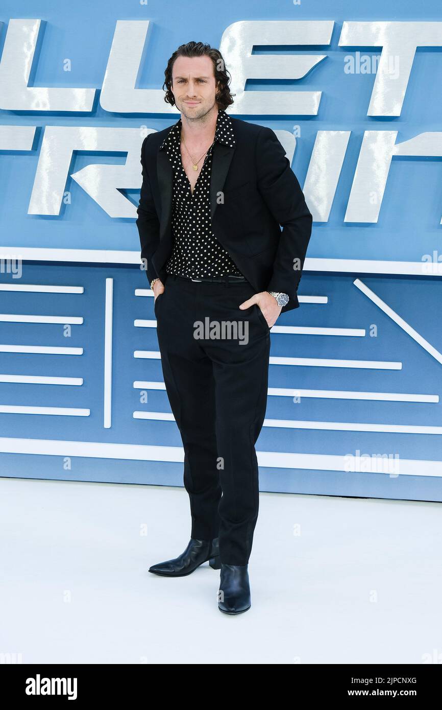 Aaron taylor johnson bullet train hi-res stock photography and images ...