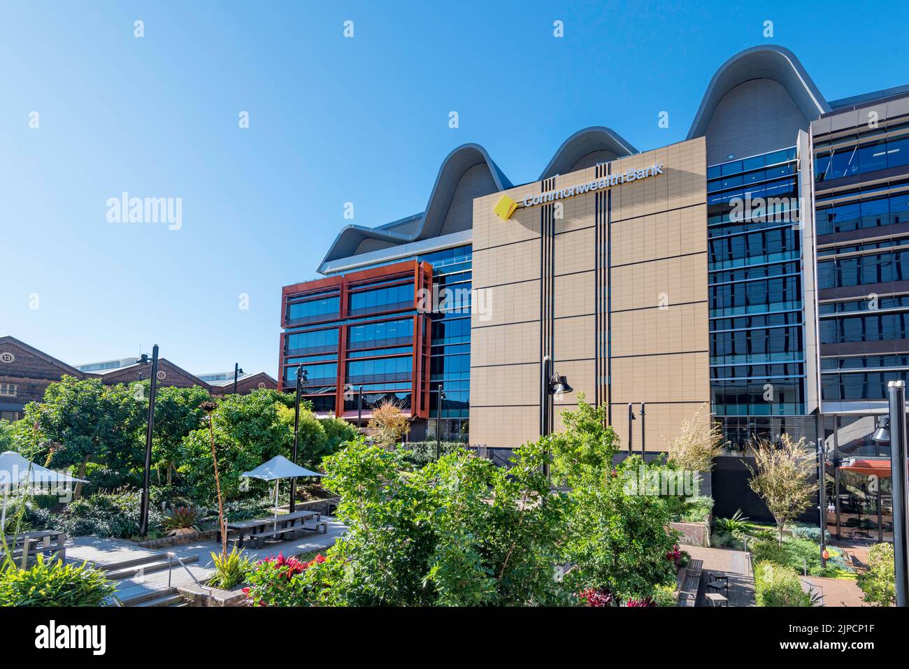 The campus-style designed Commonwealth Bank offices at South Eveleigh ...