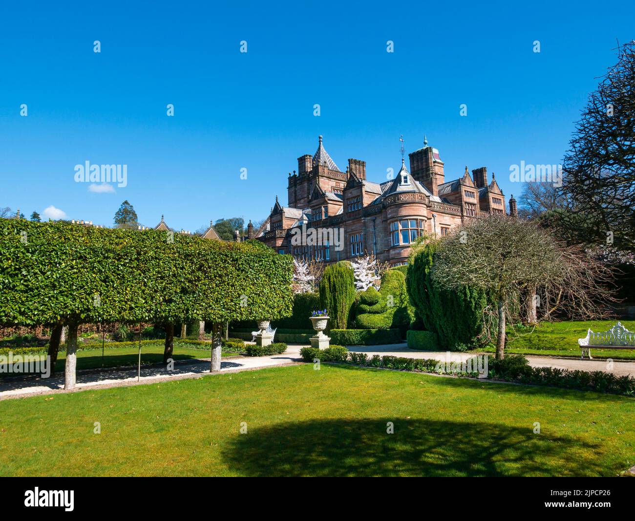 Holker Hall & Gardens, Cark-In-Cartmel, Cumbria, England, UK Stock ...