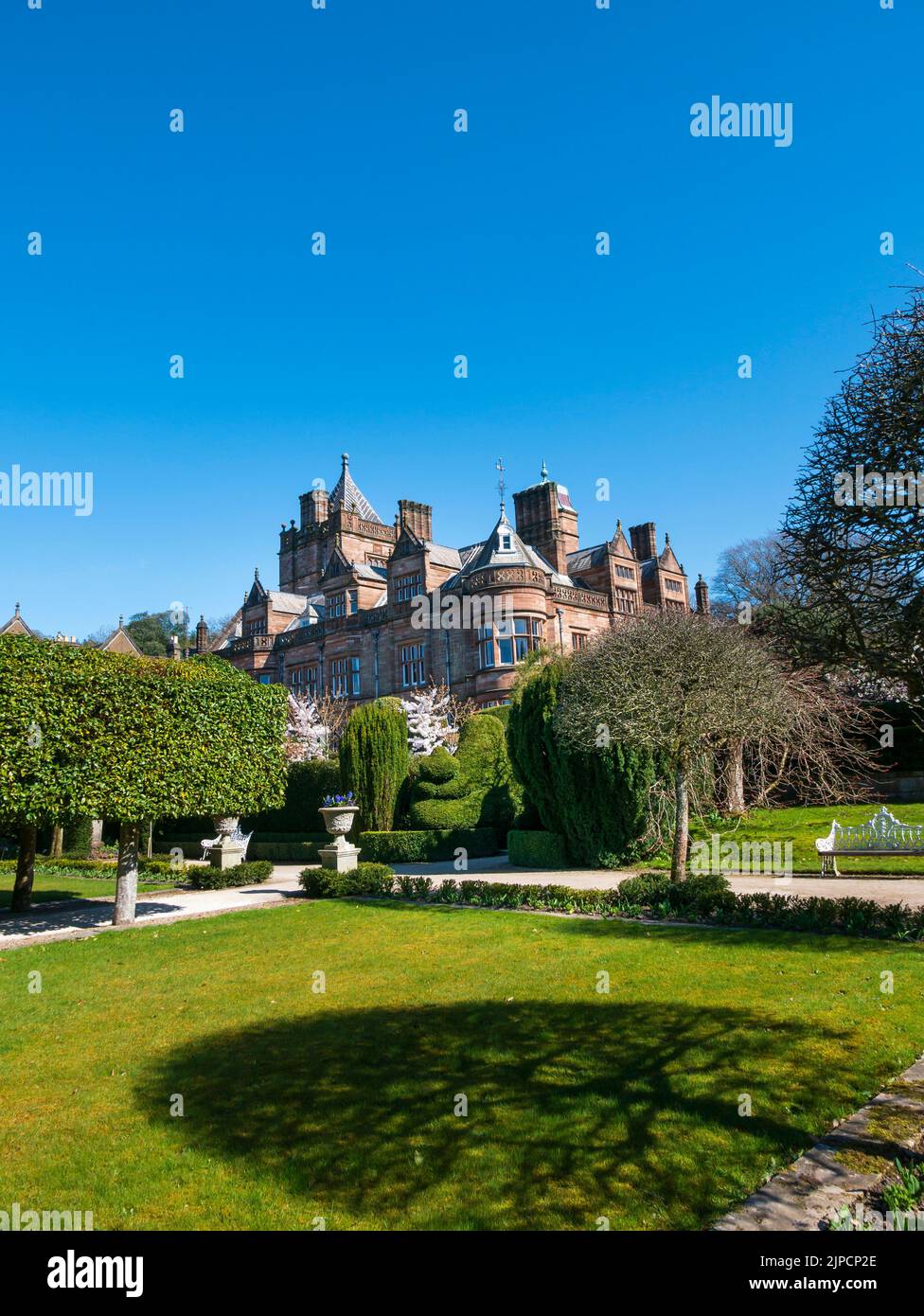 Holker Hall & Gardens, Cark-In-Cartmel, Cumbria, England, UK Stock ...