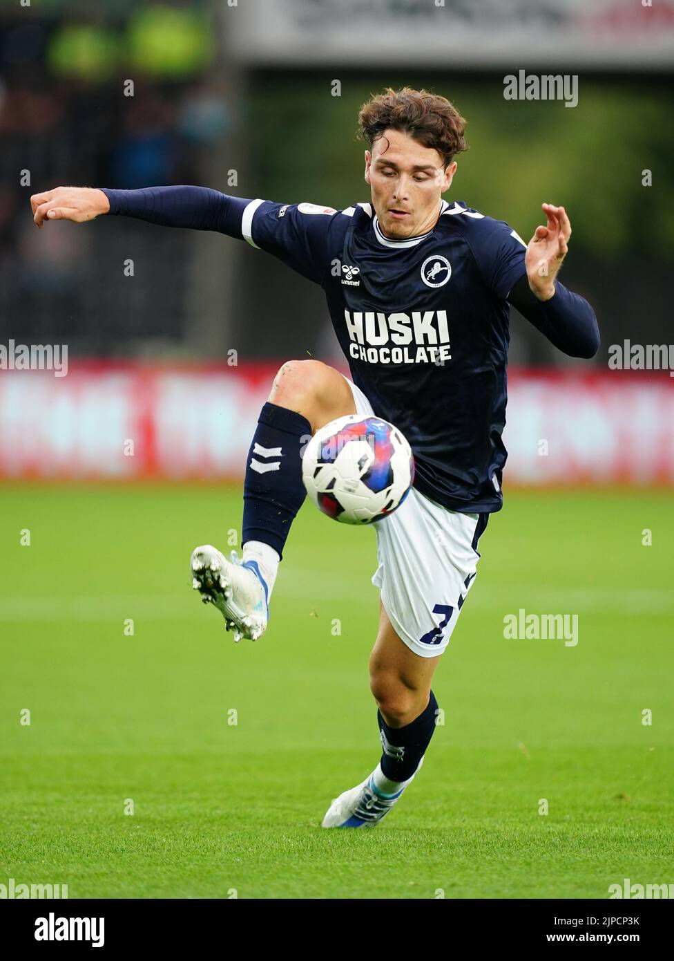 Millwall's Danny McNamara during the Sky Bet Championship match at the ...