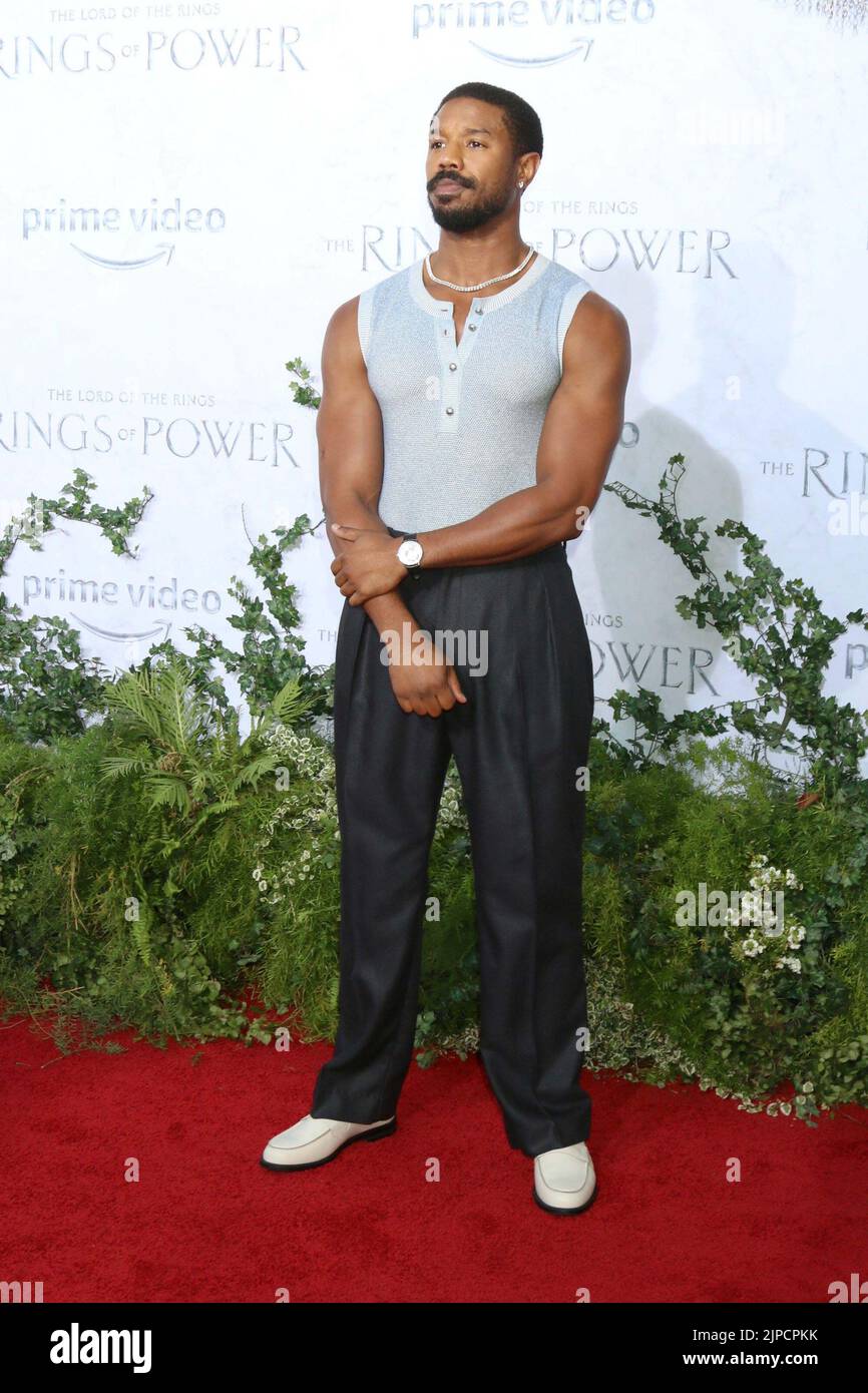 Pasadena, CA. 16th Aug, 2022. Michael B Jordan at arrivals for AMERICA ...