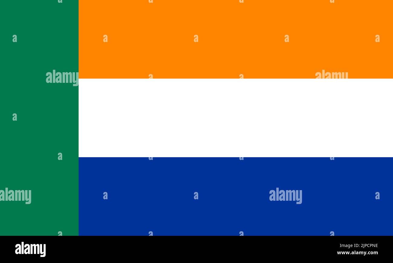 flag of Afrikaner Vryheids, africa. flag representing extinct country ...