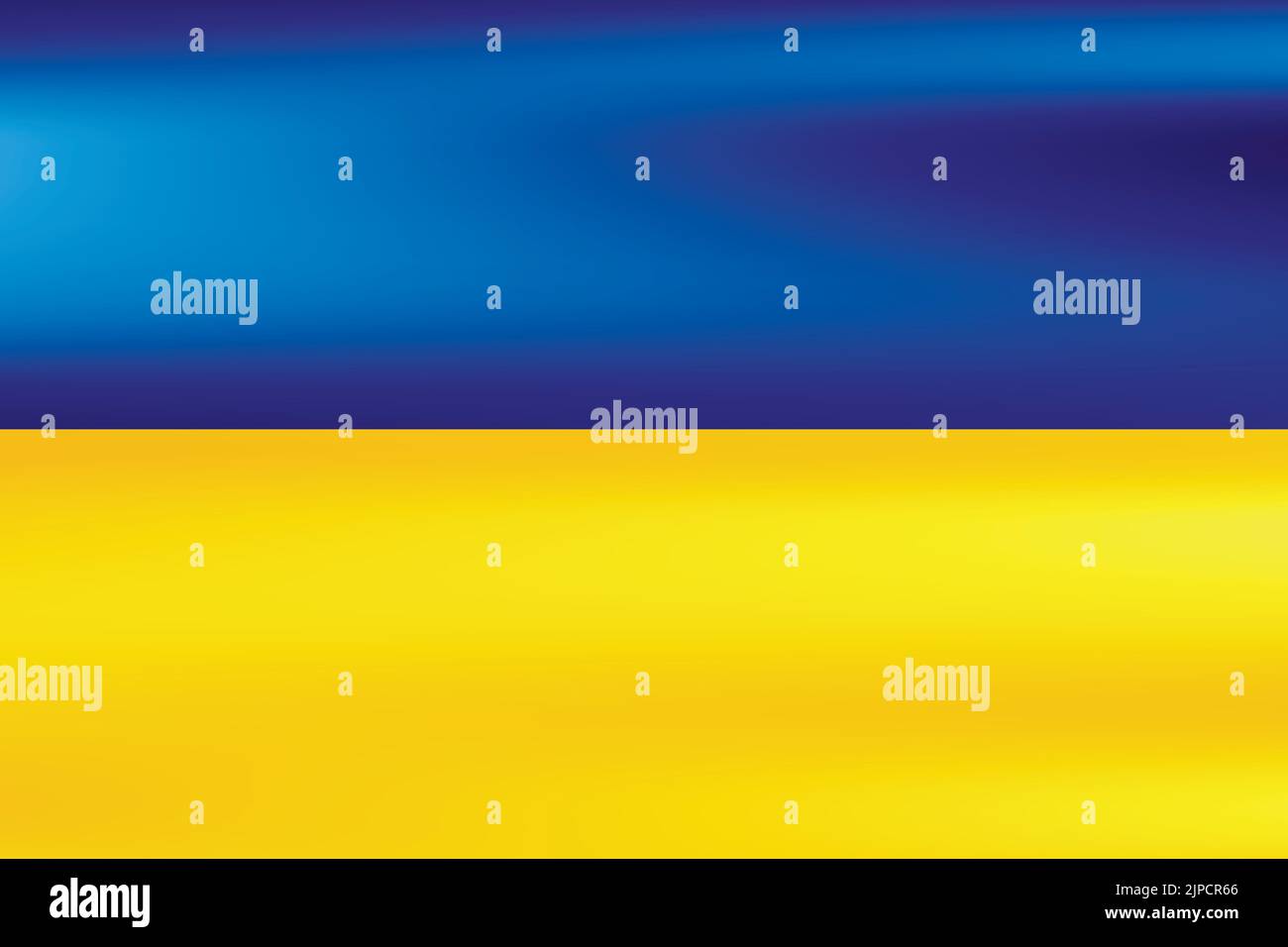 Flag of Ukraine. Ukrainian national symbol in official colors. Template ...