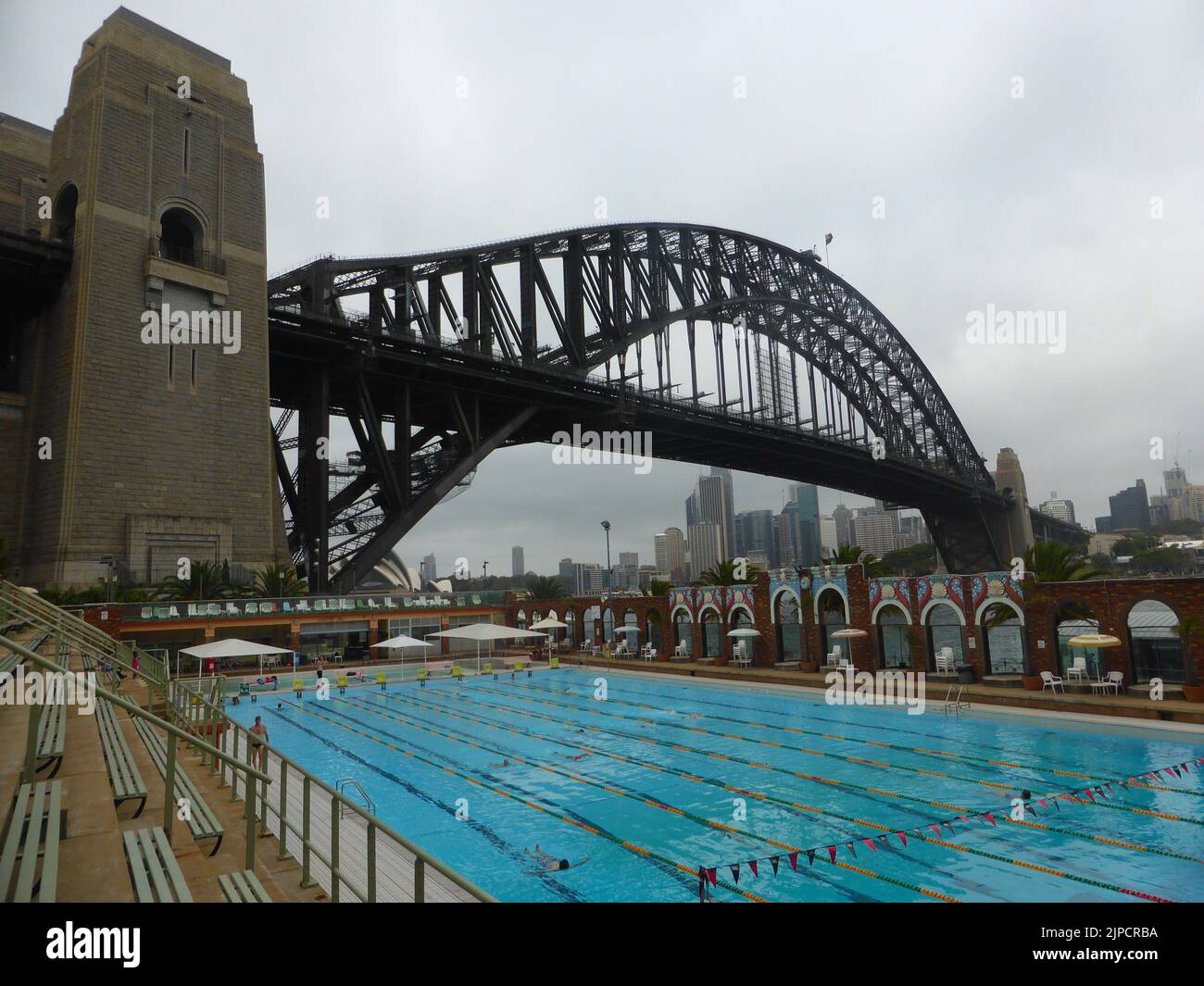 Sydney bridge pool hi-res stock photography and images - Alamy