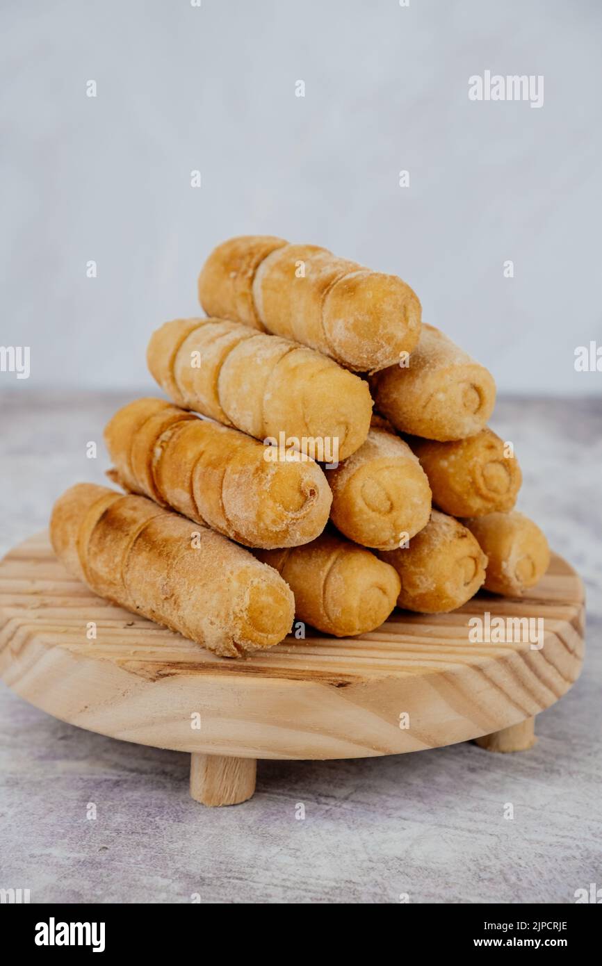 Typical Latin American appetizer called tequeños Stock Photo - Alamy