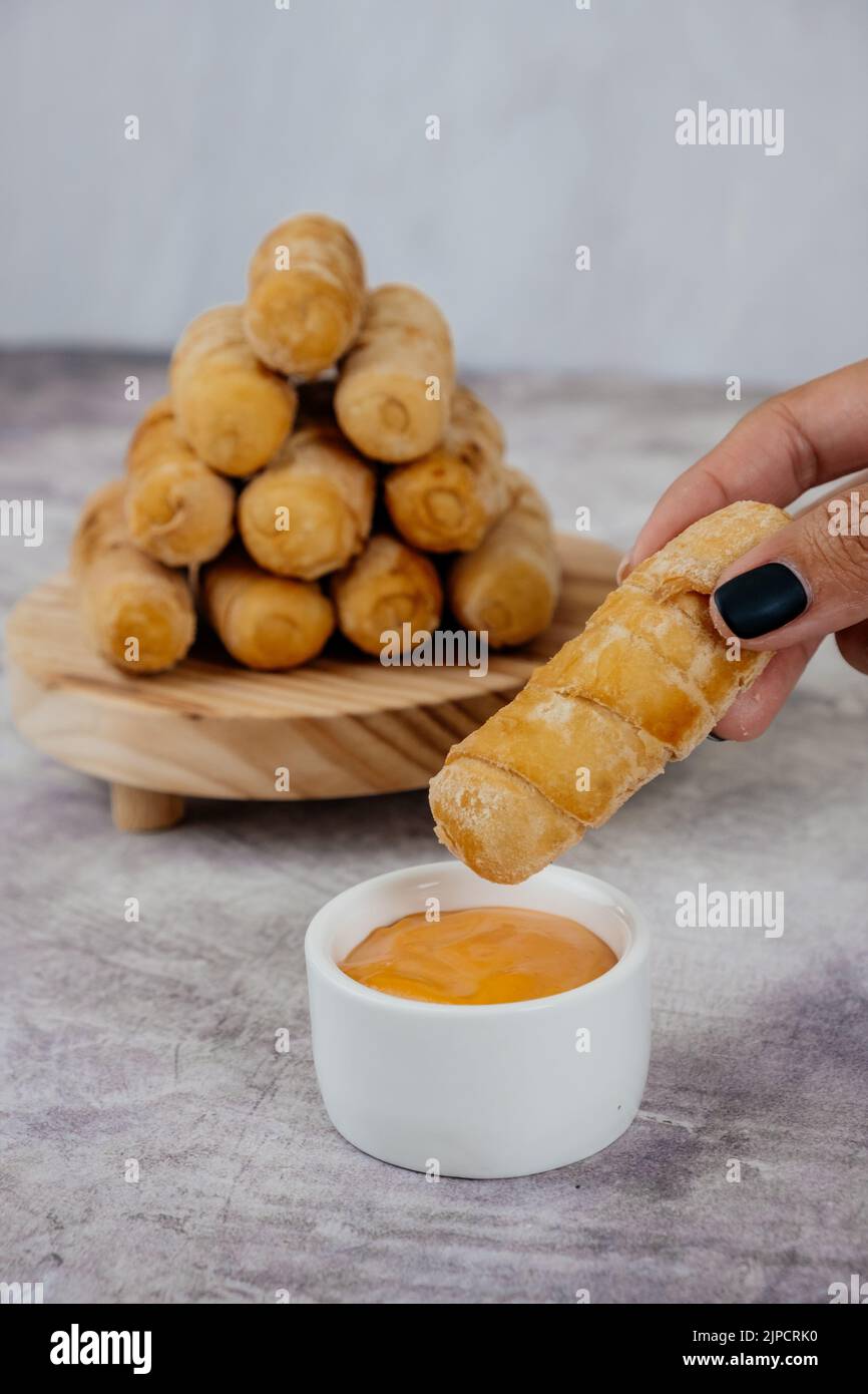 Tequeños venezolanos hi-res stock photography and images - Alamy