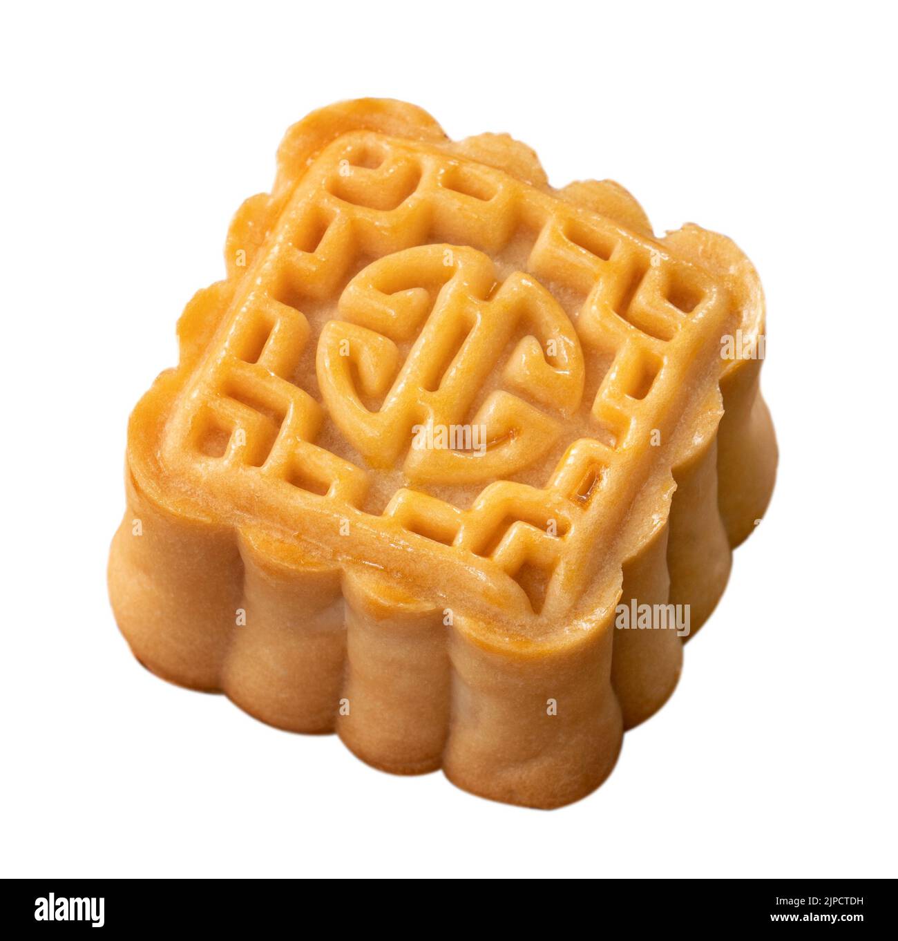 Delicious moon cake for Mid-Autumn Festival food mooncake isolated ...