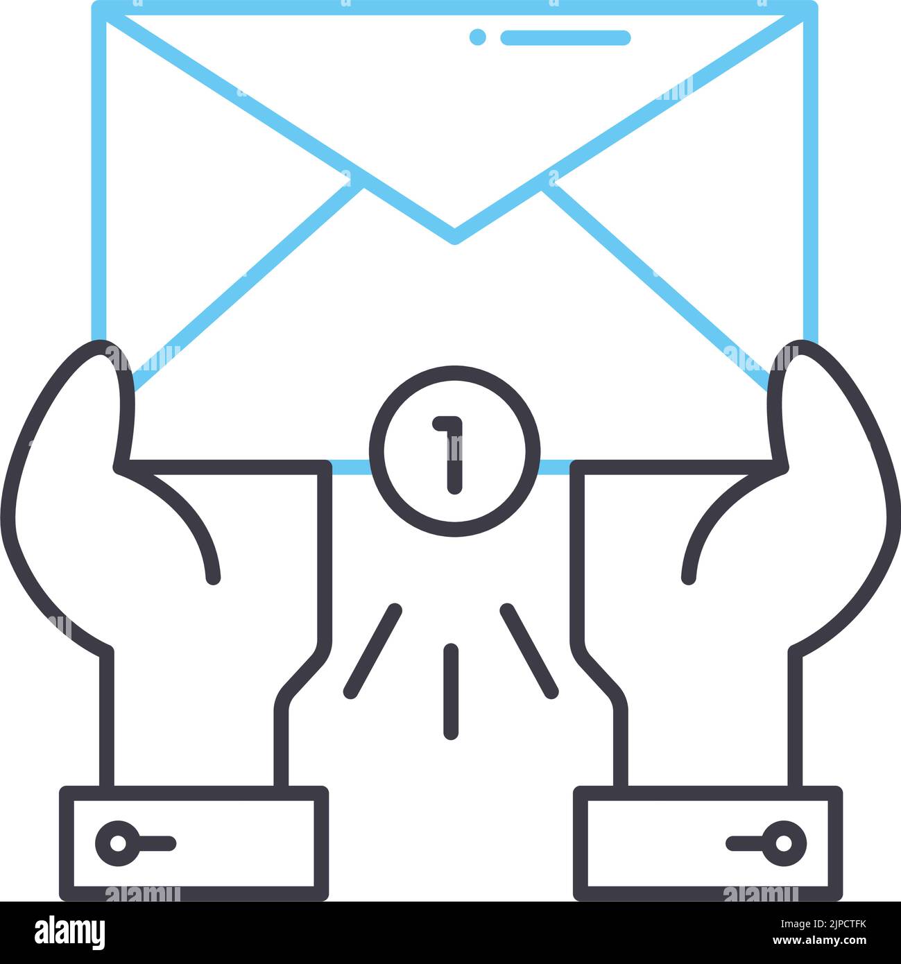 Messages icon Stock Vector Images - Alamy