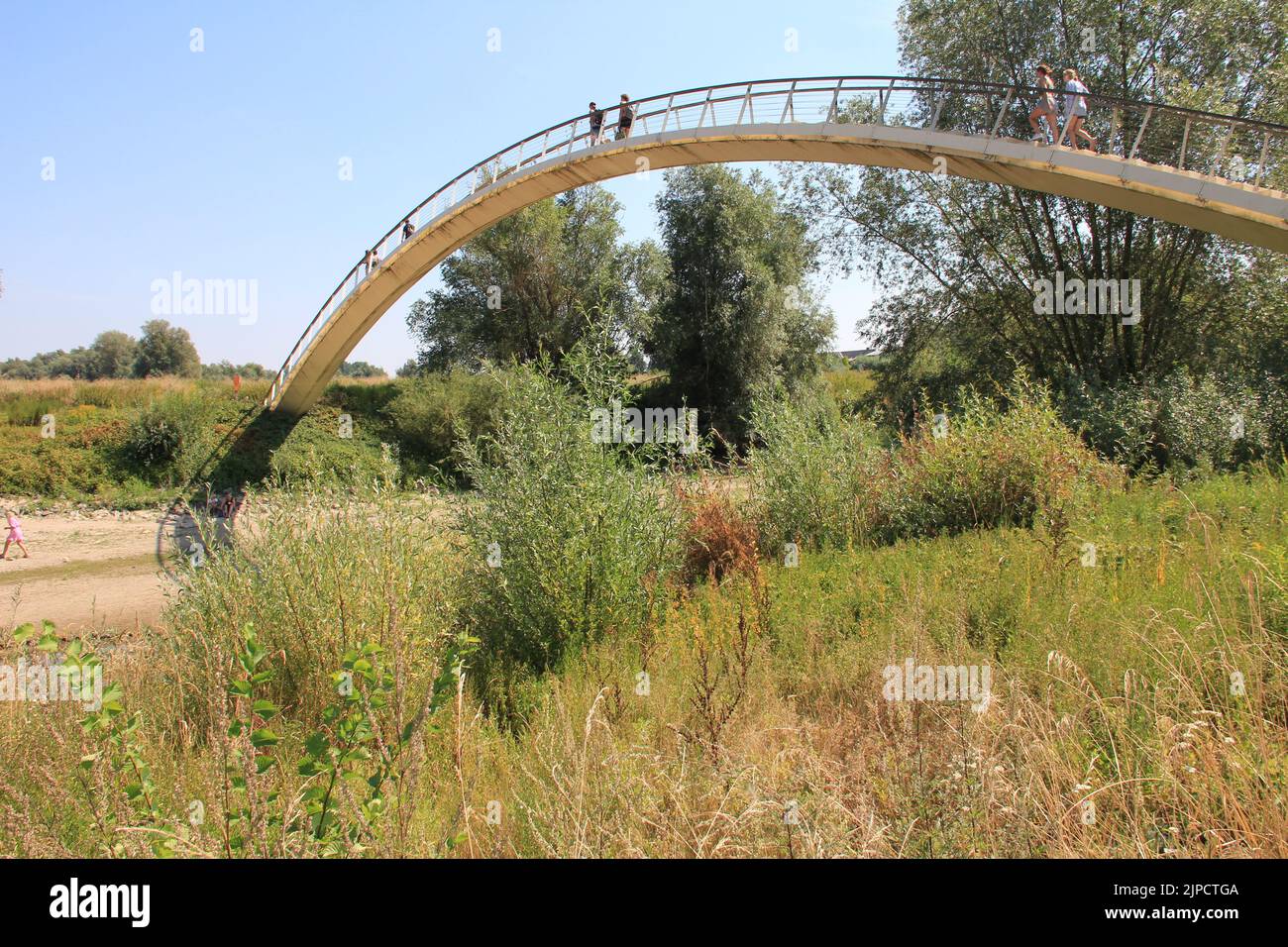 river waal near nijmegen Stock Photo - Alamy