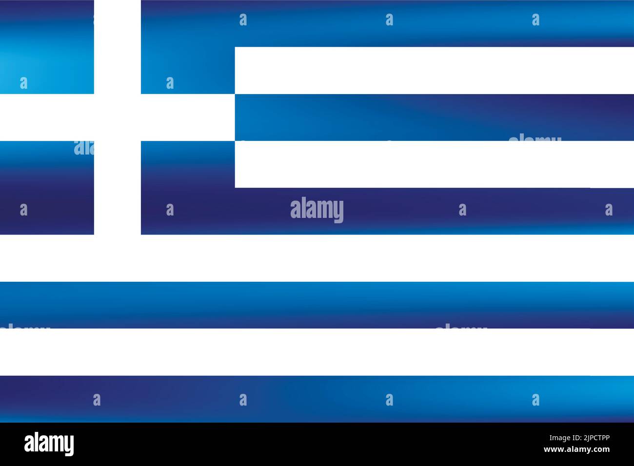 Flag of Greece. Greek national symbol in official colors. Template icon ...